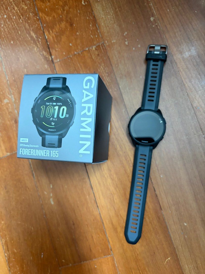 Garmin Forerunner 165 GPS Running Smartwatch, Mobile Phones & Gadgets ...