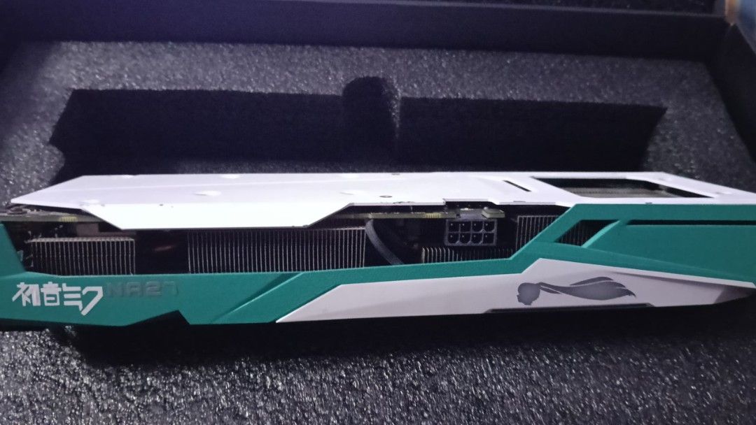 Gigabyte GeForce RTX 3060 Ti 8G (Custom paint Hatsune Miku), Computers ...