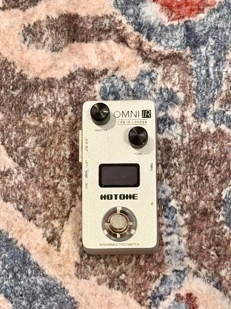 Hotone Omni IR Cab IR Loader Pedal, Hobbies & Toys, Music & Media ...