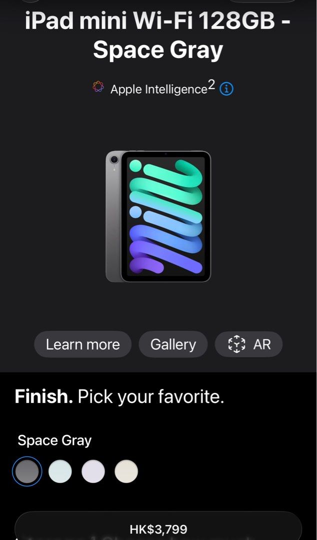 iPad mini 7 a17 WiFi 128GB, 手提電話, 平板電腦, 平板電腦 - iPad - Carousell
