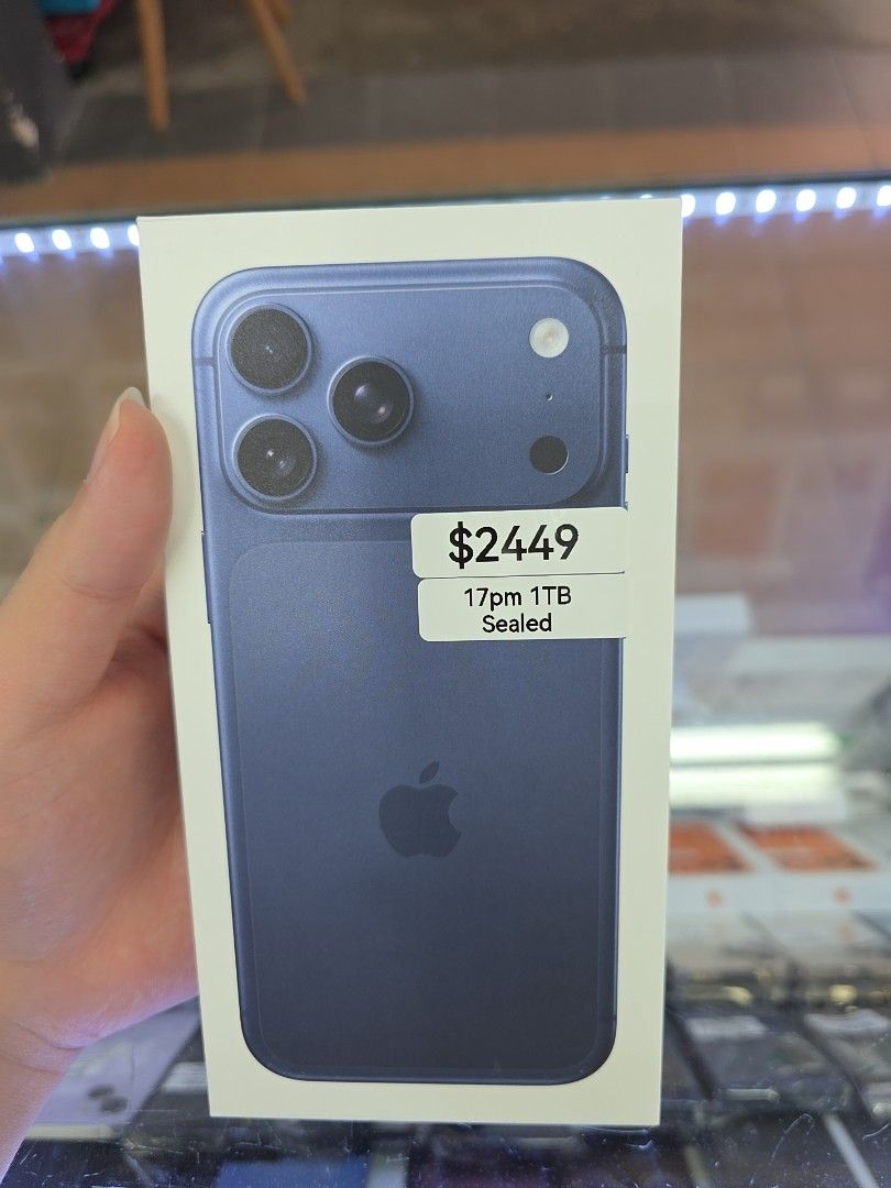 iPhone 17 Pro Max 1TB Deep Blue, Mobile Phones & Gadgets, Mobile Phones ...