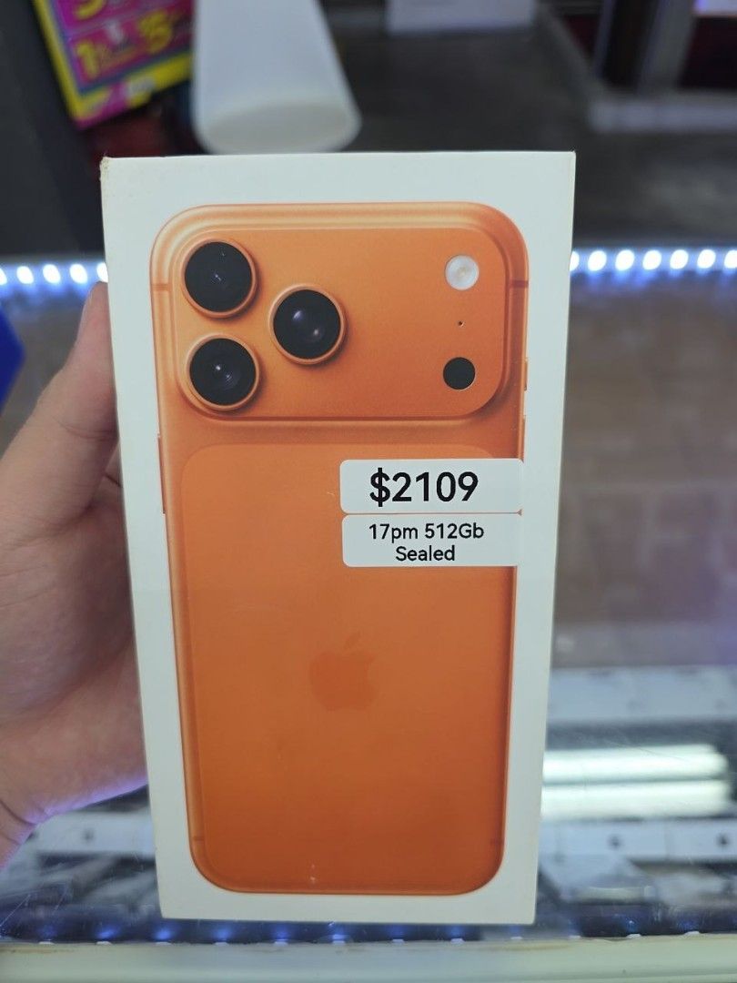 iPhone 17 Pro Max 512GB Cosmic Orange, Mobile Phones & Gadgets, Mobile ...