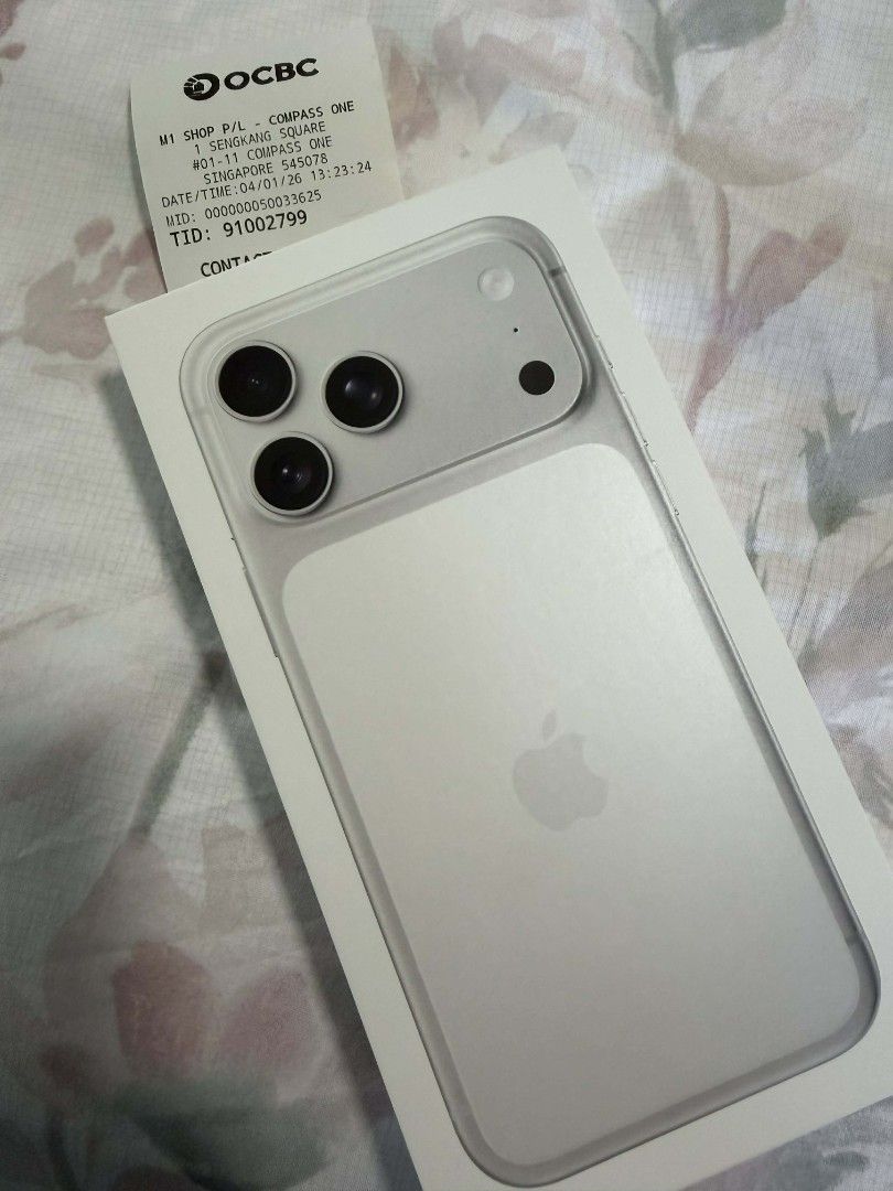 iPhone 17 Pro Max Silver 256GB, Mobile Phones & Gadgets, Mobile Phones ...