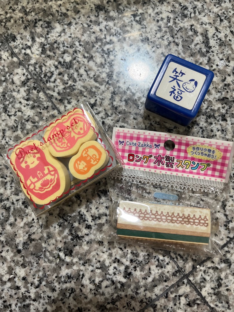Japanese Stamps Set - Cute Zakka, Kinokuniya, Hobbies & Toys ...