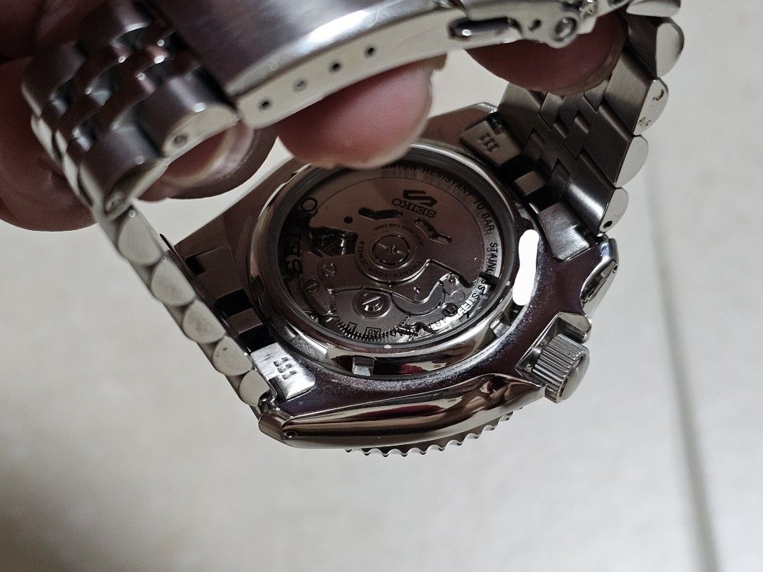 JUN 2025 Seiko 5 Sports Automatic GMT SSK001K1 "Bruce Wayne", Men's ...