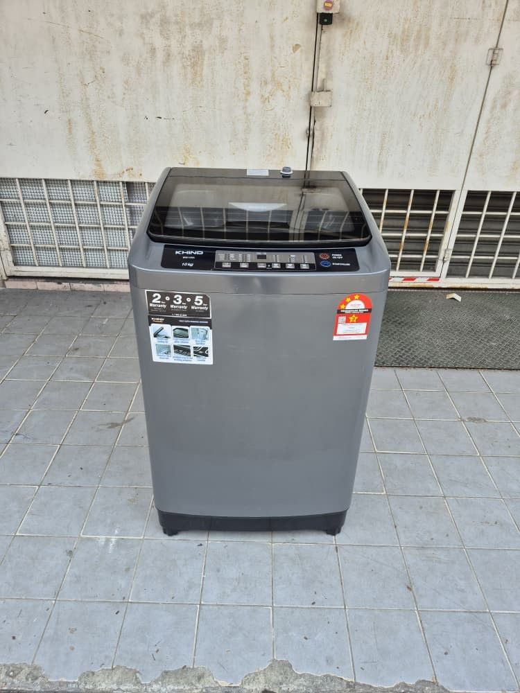 Khind 10kg Top Load Washing Machine mesin basuh lightly used second ...