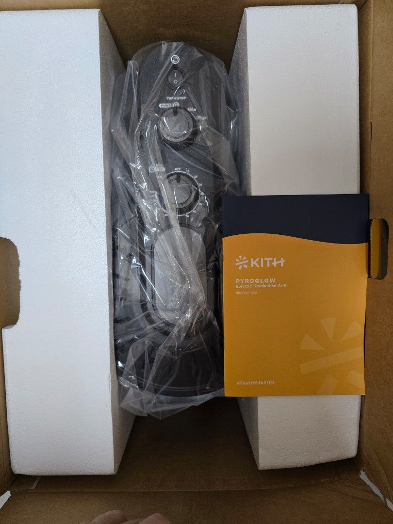 Kith PYROGLOW Electric Smokeless Grill - Brand New, TV & Home ...