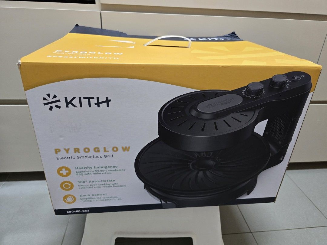 Kith PYROGLOW Electric Smokeless Grill - Brand New, TV & Home ...