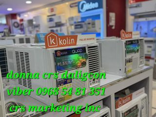 Kolin 1.5 HP Window Type Aircon, TV & Home Appliances, Air Conditioning ...