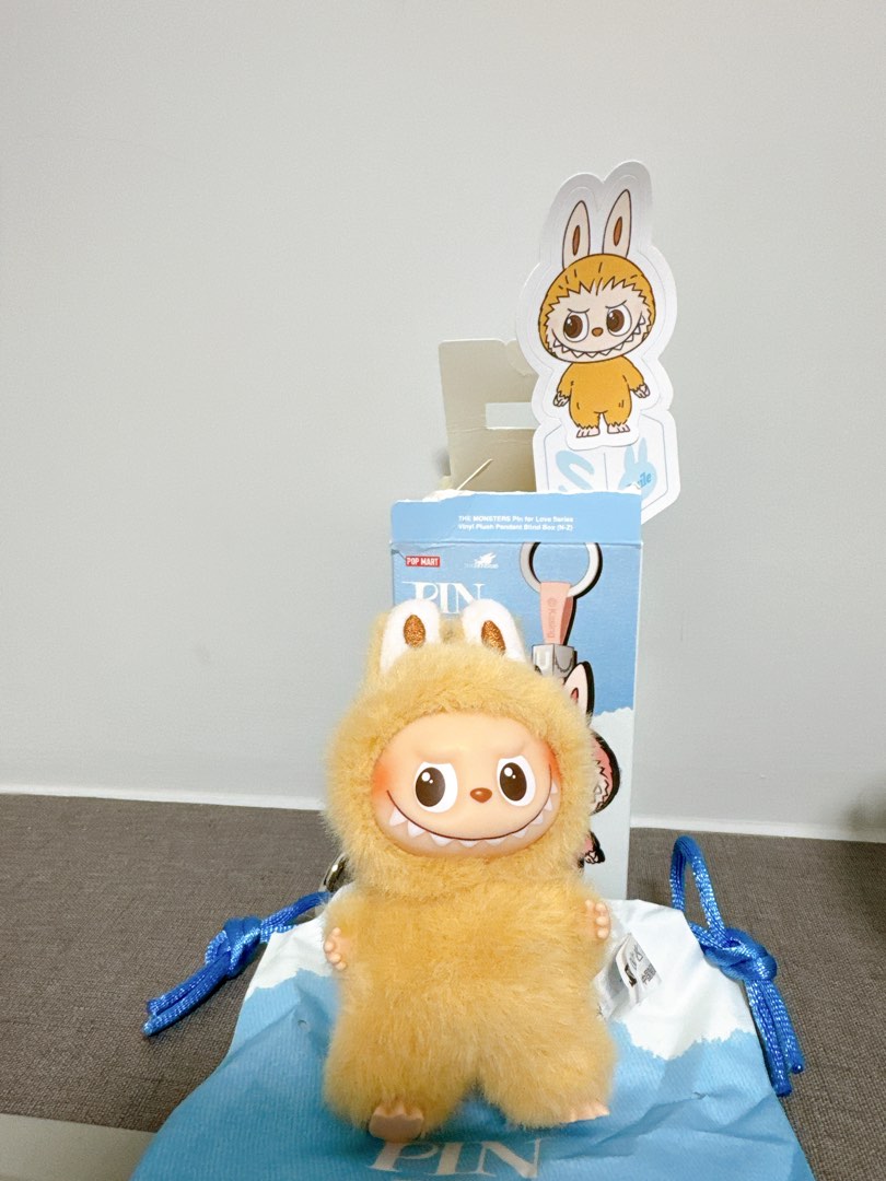 SOLD Labubu 4.0 “S” 心底密碼 字母, 興趣及遊戲, 玩具 & 遊戲類 - Carousell
