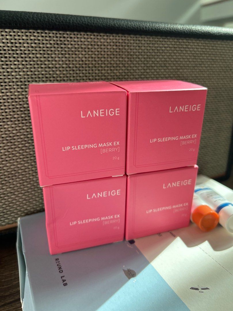 Laneige Berry Lip Mask, Beauty & Personal Care, Face, Face Care ...