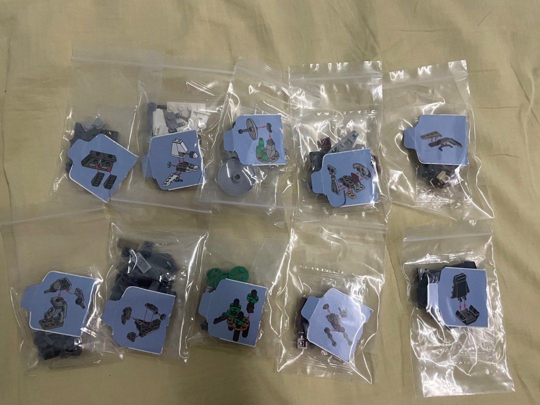 LEGO Star Wars Mini Builds from advent calendars, Hobbies & Toys, Toys ...