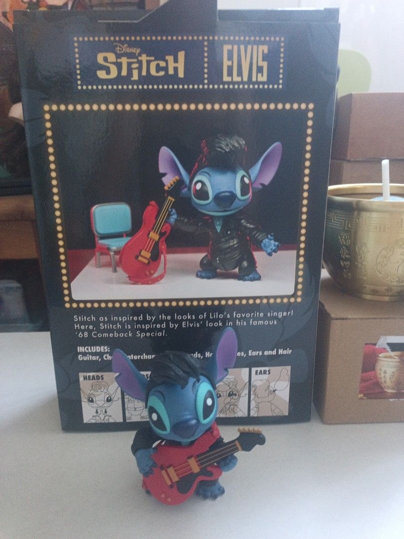 Lilo & Stitch - 7"Action Figure - Ultimate Elvis Singer, Hobbies & Toys ...