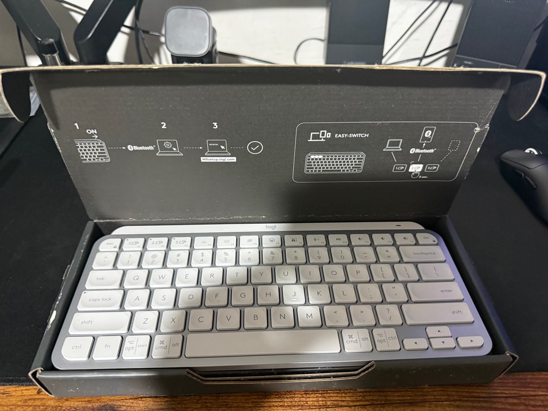 Logitech MX Keys Mini Keyboard - Silver, Computers & Tech, Parts ...