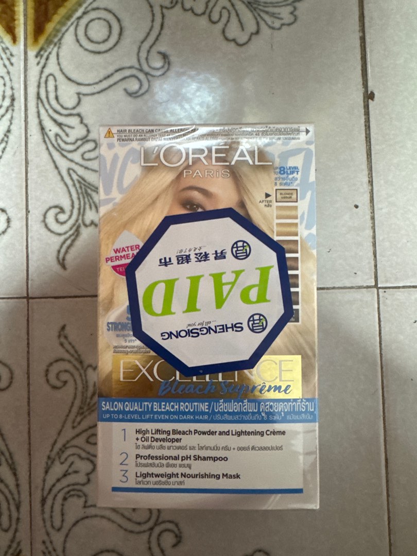 L'Oreal Excellence Bleach Supreme Hair Bleach Kit, Beauty & Personal ...
