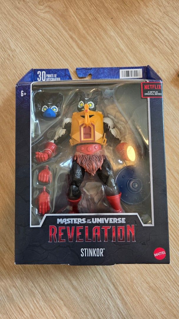 MOTU Masters of the Universe Revelation Stinkor Action Figure, Hobbies ...