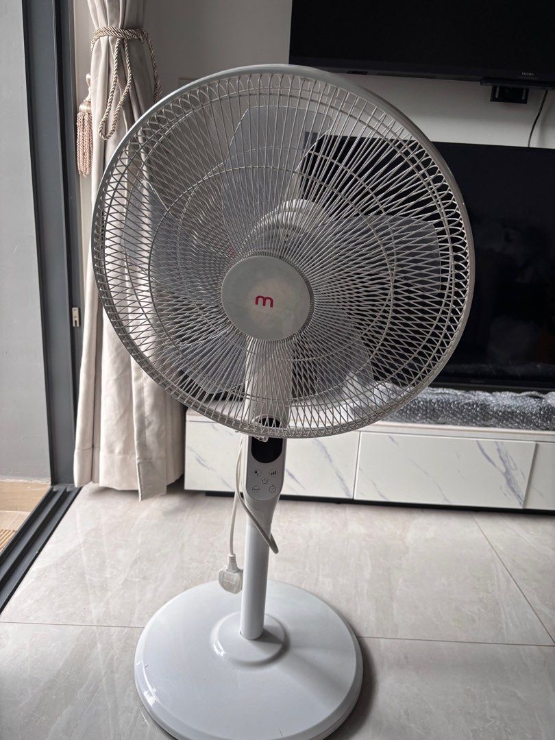 Mayer Stand Fan - White, Furniture & Home Living, Lighting & Fans, Fans ...