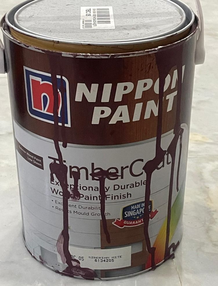 Nippon Paint TimberCoat Exterior Wood Paint - 5L ,, Furniture & Home ...