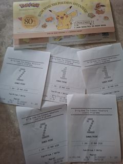 NTUC Bonus Points pokemon adventure loyalty programme, Tickets ...
