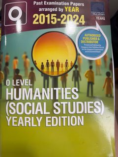 O Level Humanities (Social Studies) Past Papers 2015-2024, Hobbies ...