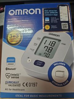 Omron HEM-7383T Automatic Blood Pressure Monitor, Health & Nutrition ...