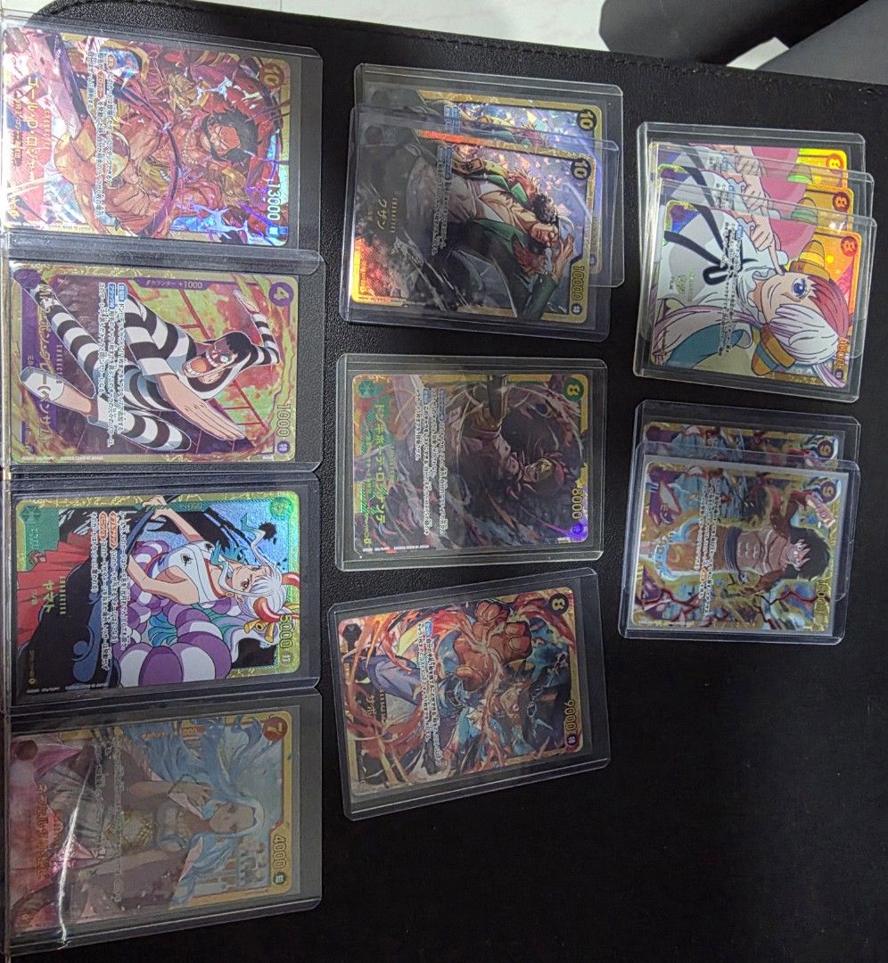 One Piece Card Game - SEC & SR AA, Hobbies & Toys, Toys & Games on ...