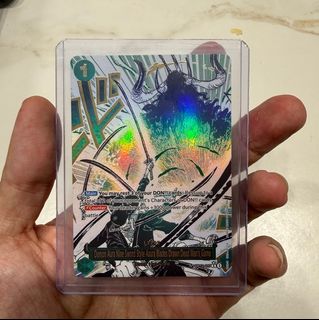 ONE PIECE Card Game Roronoa Zoro Parallel OP06-118 SEC Wings of Captain ...