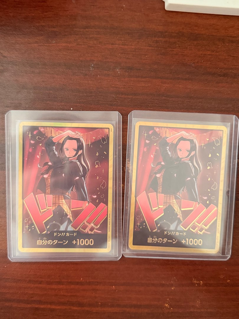 One Piece Card Game eb03 Nico Robin Gold DON, Hobbies & Toys, Toys ...