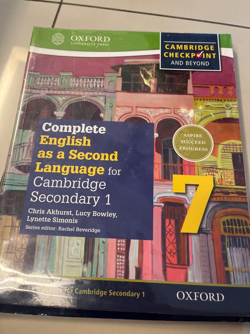 Oxford Complete English as a Second Language for Cambridge Secondary 1, Hobbies & Toys, Books ...