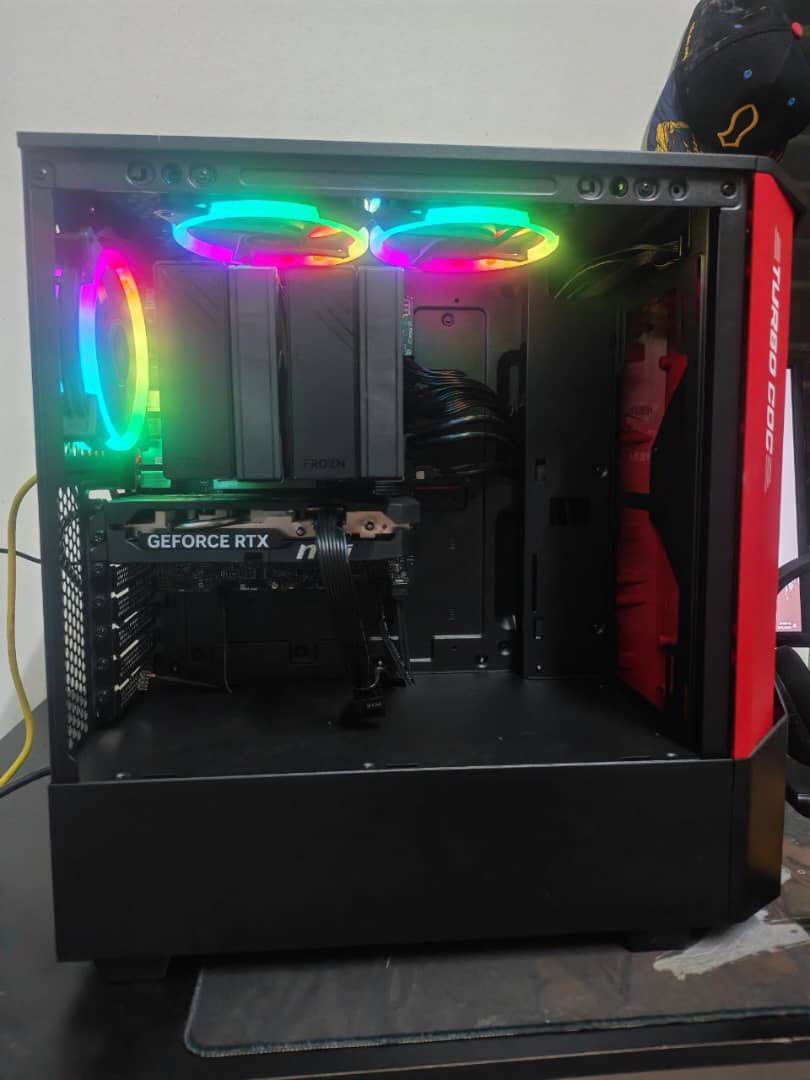 Pc Gaming FULL Setup RTX 5060, Computers & Tech, Desktops on Carousell