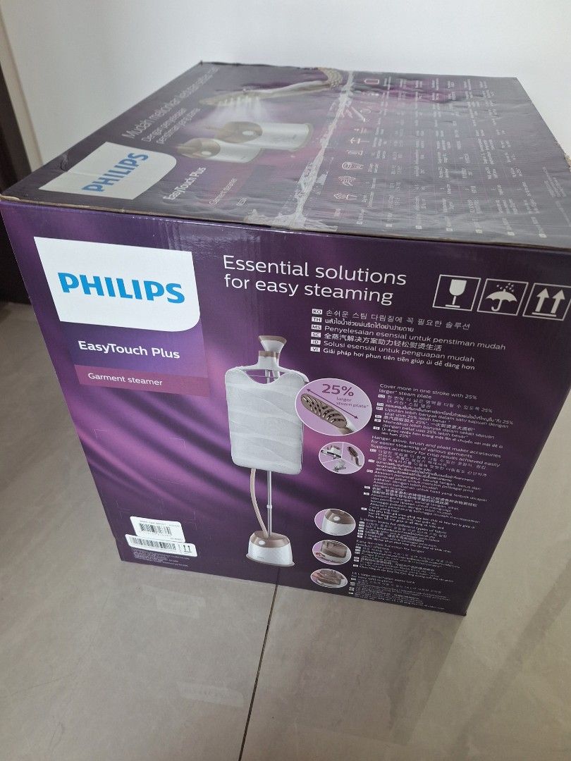Philips EasyTouch Plus Garment Steamer GC524, TV & Home Appliances ...