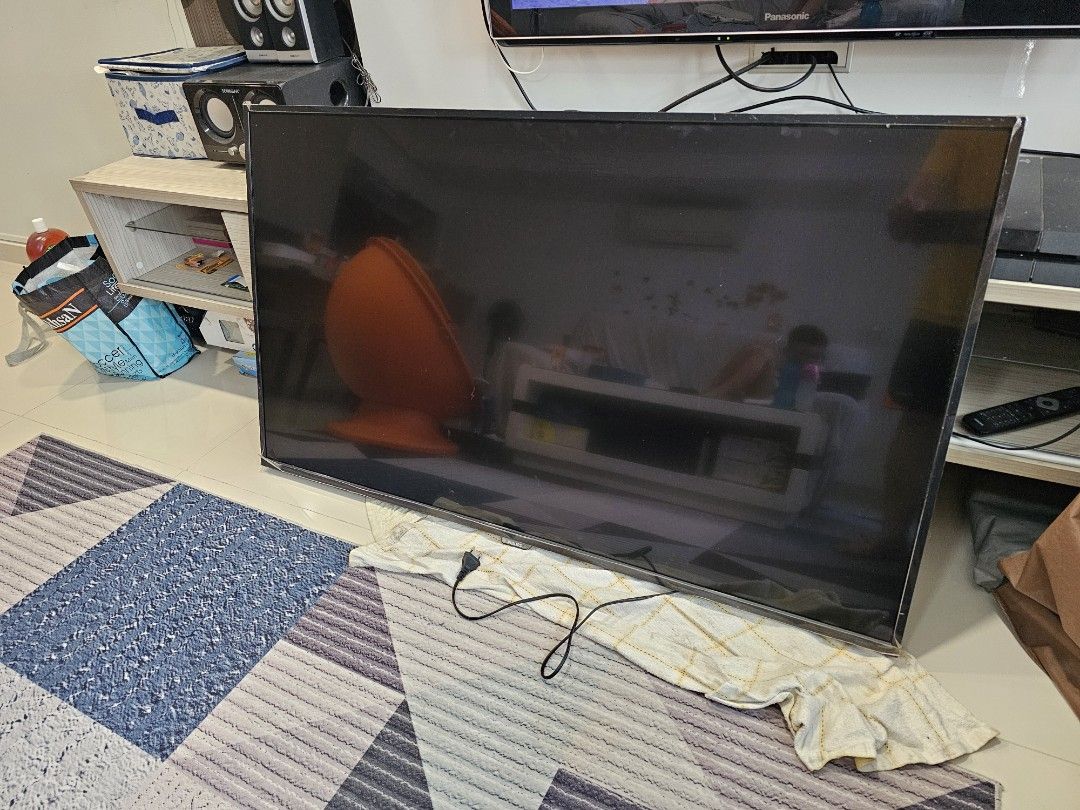 Philips LED TV - 55 inch (grey screen), TV & Home Appliances, TV ...