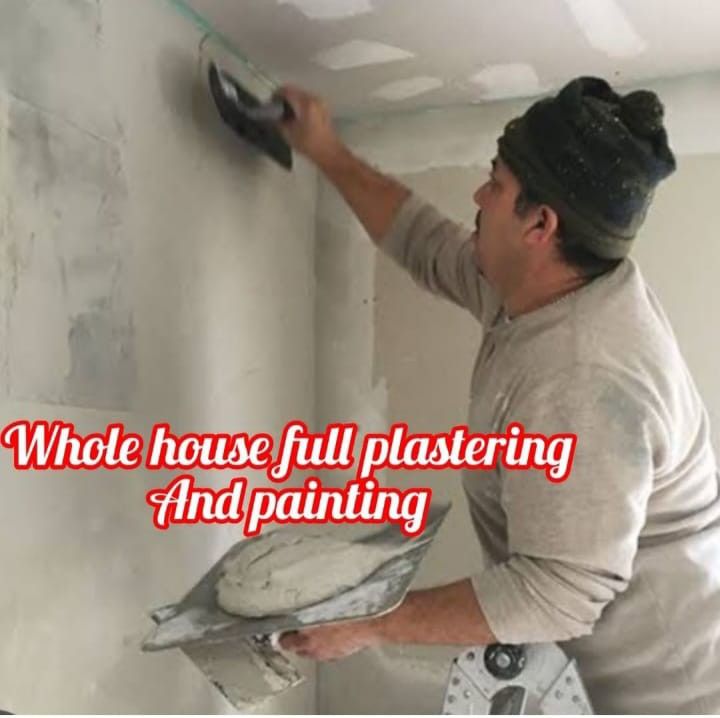 Plastering service,crack repair,holes patch up,touchup plaster, full ...