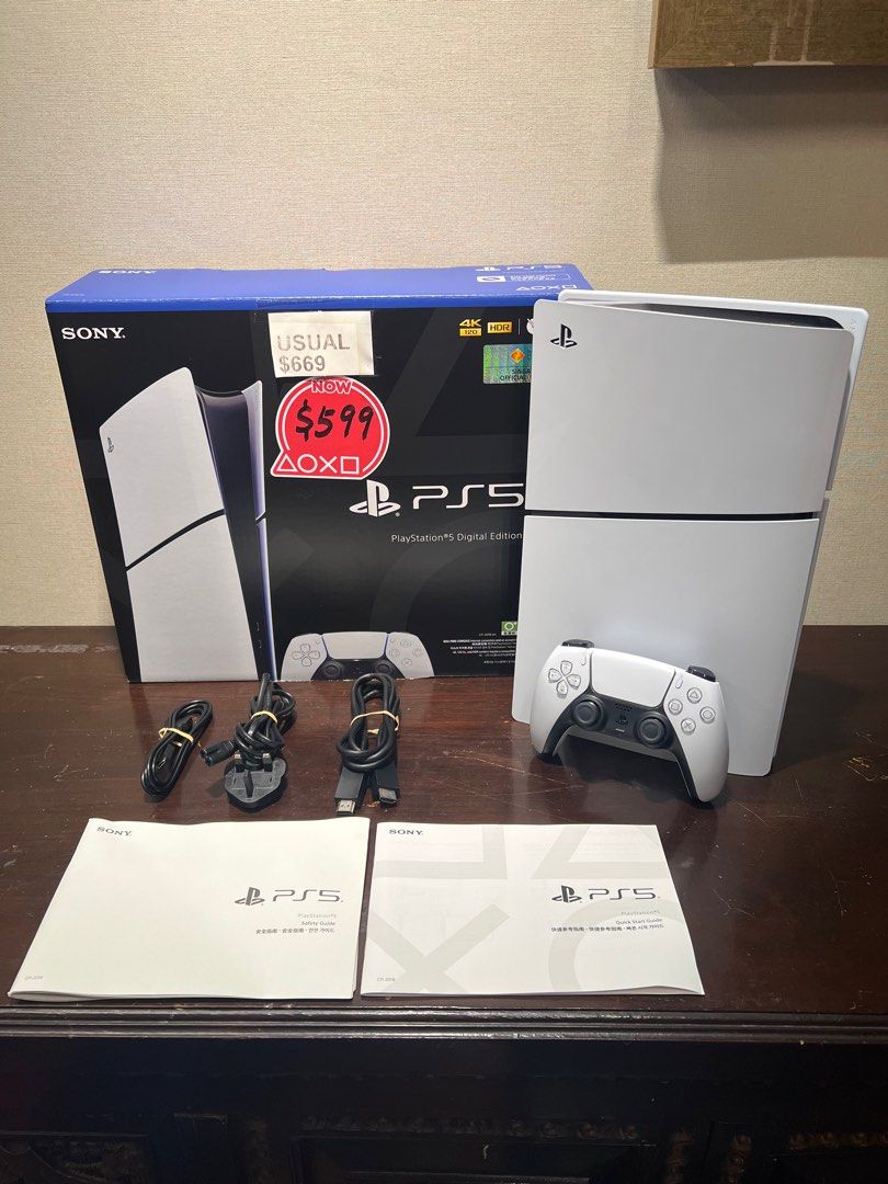 Playstation PS5 Slim 1TB, Video Gaming, Video Game Consoles ...