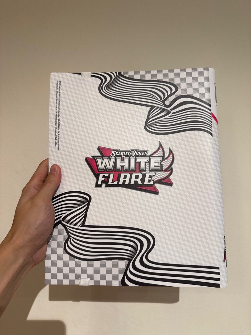 Pokemon Black Bolt & White Flare Card Binder (set), Hobbies & Toys ...