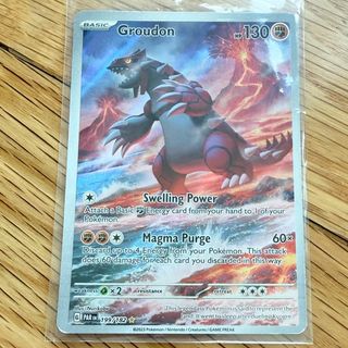 Groudon IR Paradox Rift Pokemon Pokémon Card, Hobbies & Toys, Toys ...