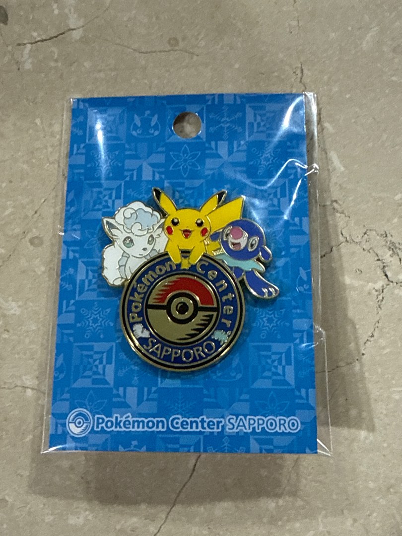 Pokemon Center Sapporo Pin, Hobbies & Toys, Collectibles & Memorabilia ...