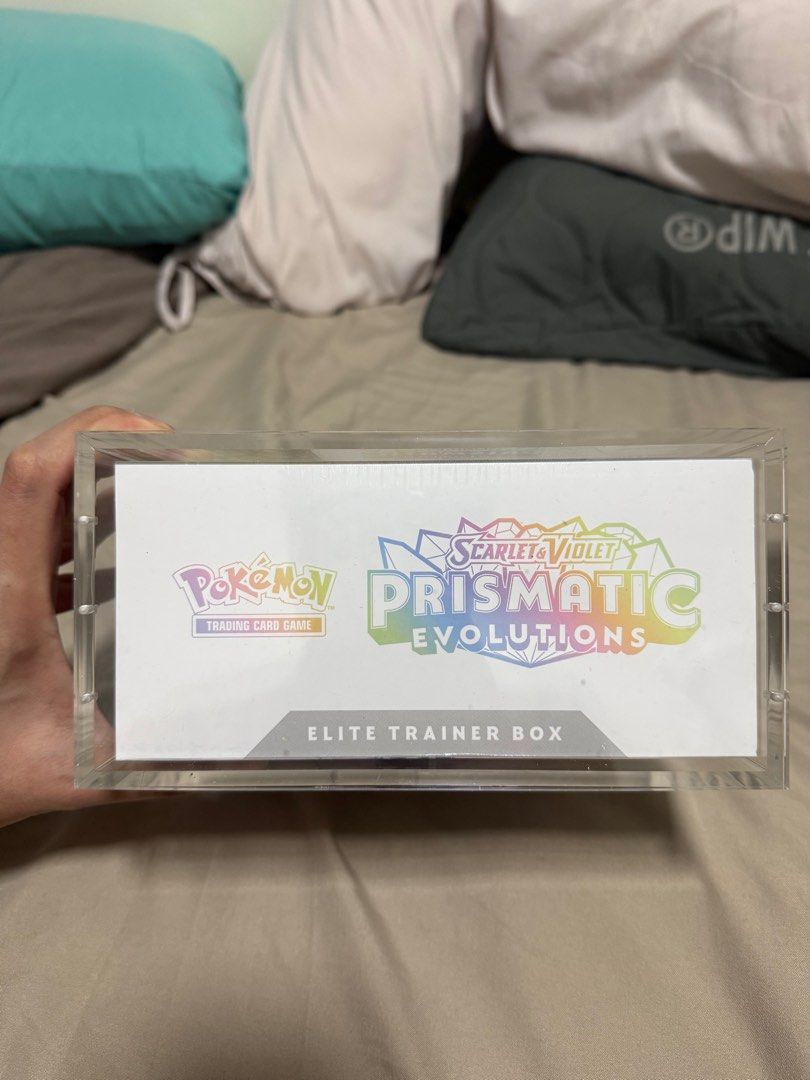 [OOS] Pokemon ETB Elite Trainer Box Acrylic Magnetic, Hobbies & Toys ...