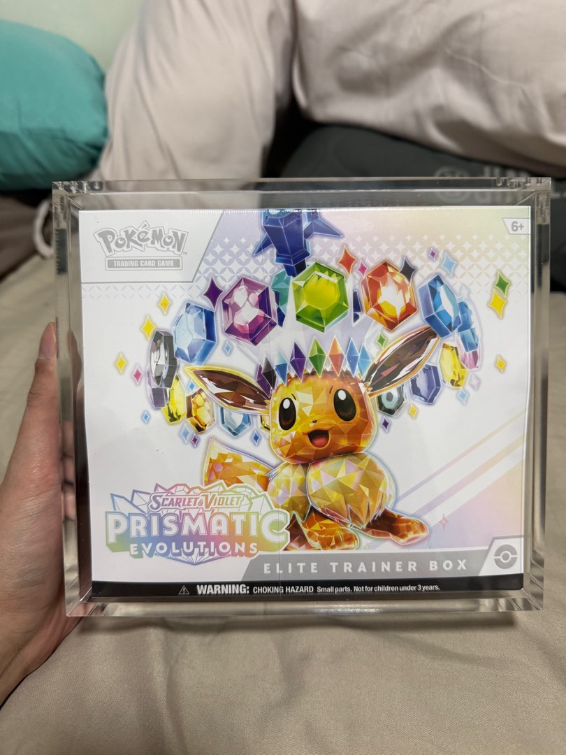 [OOS] Pokemon ETB Elite Trainer Box Acrylic Magnetic, Hobbies & Toys ...