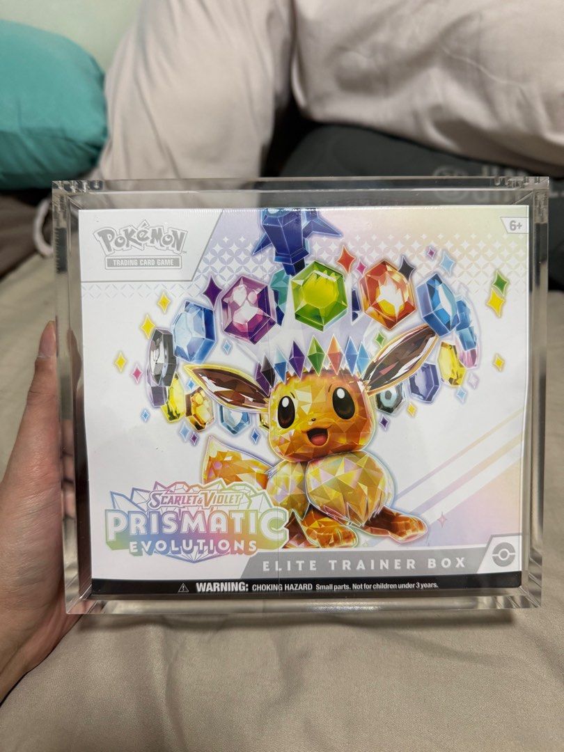 [OOS] Pokemon ETB Elite Trainer Box Acrylic Magnetic, Hobbies & Toys ...
