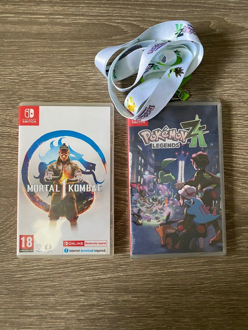 Pokemon Legends ZA & Mortal Kombat 1 Bundle Nintendo Switch, Video ...