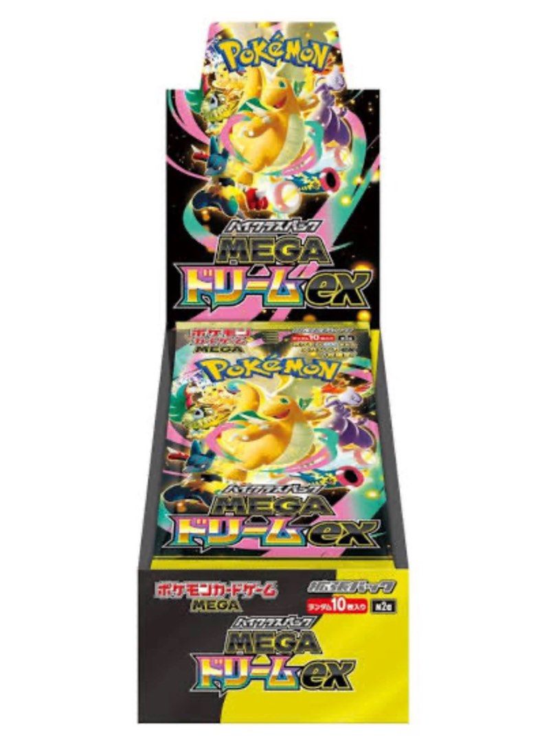 Pokemon Mega Dream EX Booster Box (Shrinked), Hobbies & Toys, Toys ...