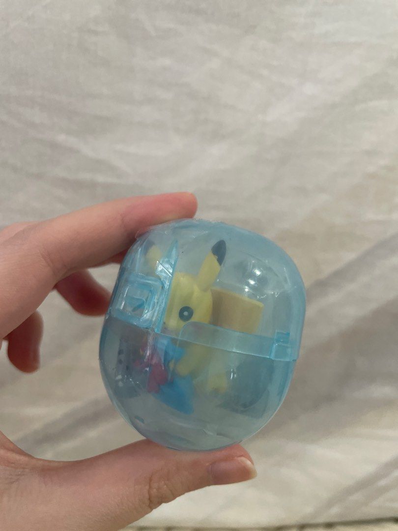 Pokemon Pikachu Capsule Figure, Hobbies & Toys, Toys & Games on Carousell