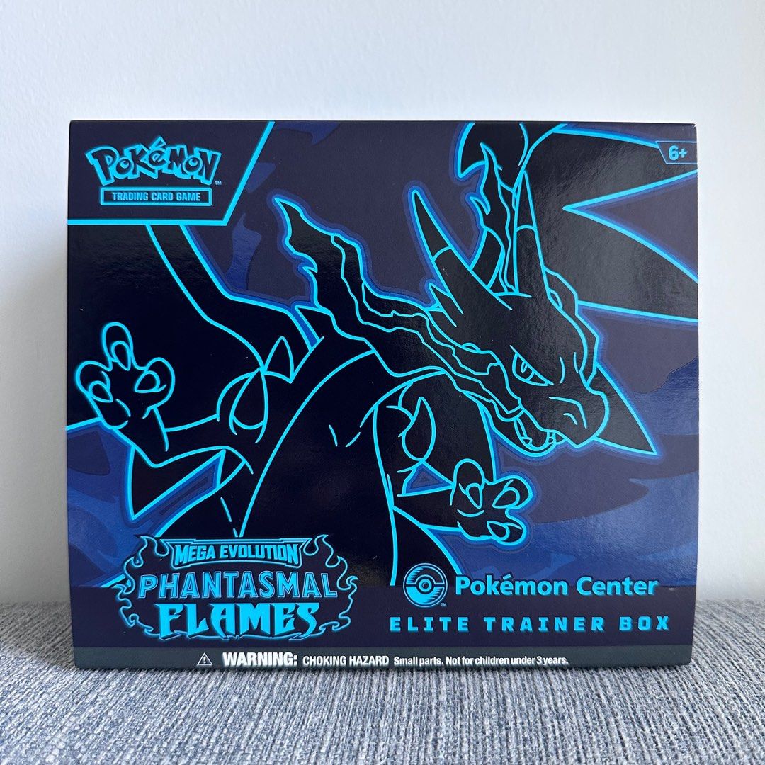 Pokemon TCG Mega Evolution Phantasmal Flames PC ETB, Hobbies & Toys ...