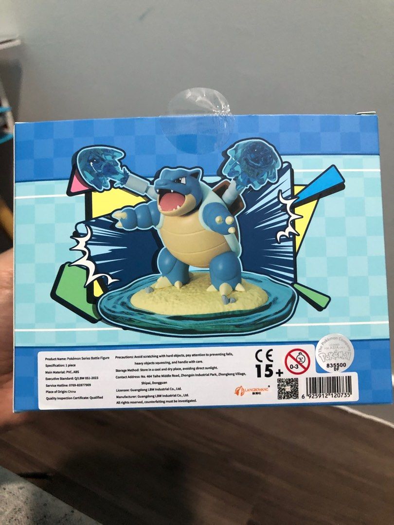 Pokemon Zero Hour Blastoise Collector's Edition Figure, Hobbies & Toys ...