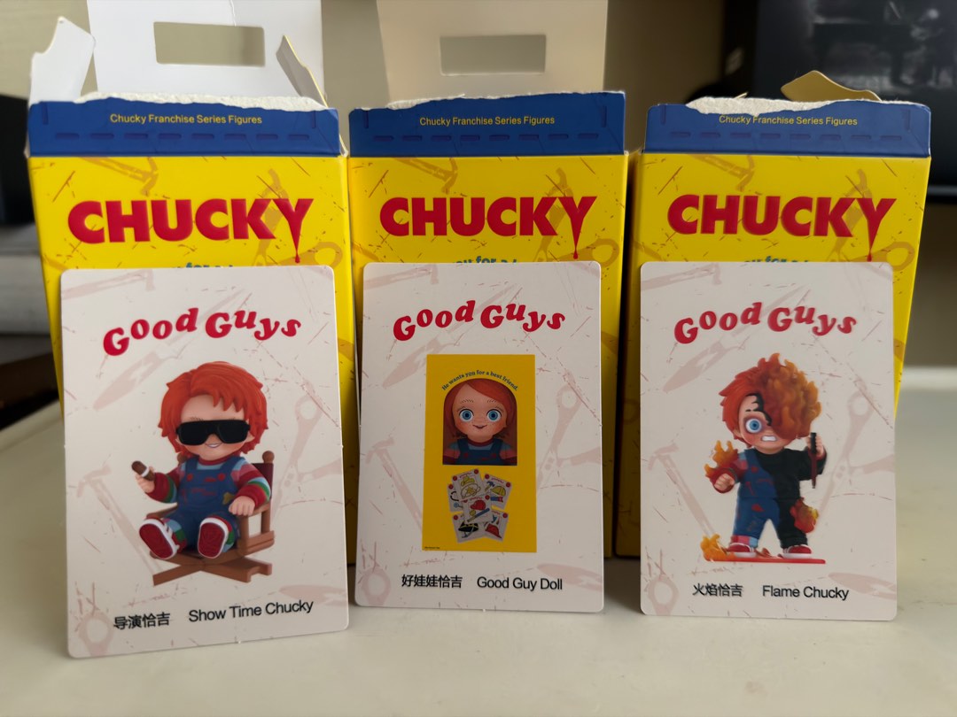 Popmart Chucky Franchise Series Figures - Good Guys, Hobbies & Toys ...