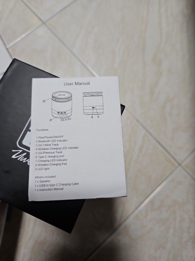 Portable Speaker with User Manual, Audio, Soundbars, Speakers ...