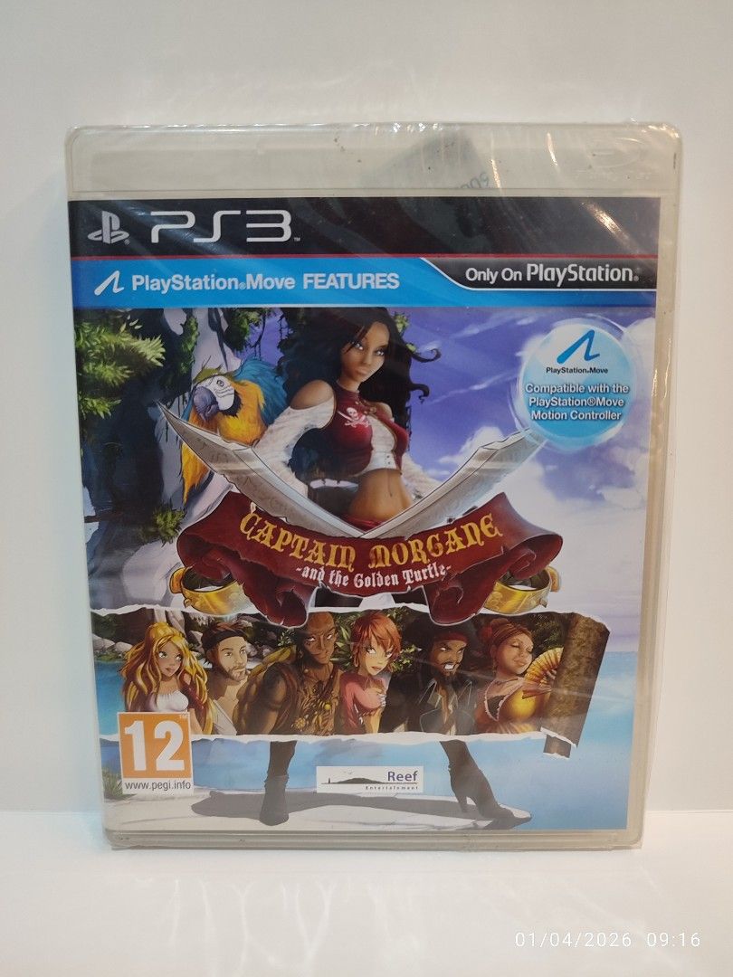 PS3 - Captain Morgan and the Golden Turtle (STORE RESEALED) "EU", Video ...