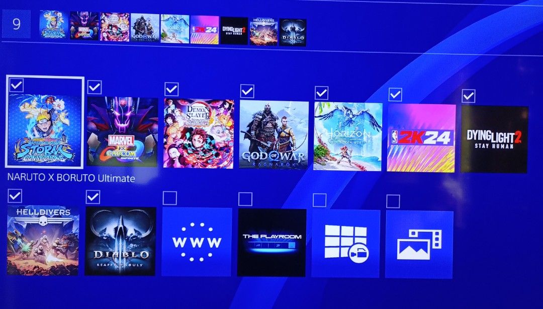 PS4 PRO 1TB JB Full of Games 2 Orig DS4 V2, Video Gaming, Video Game ...