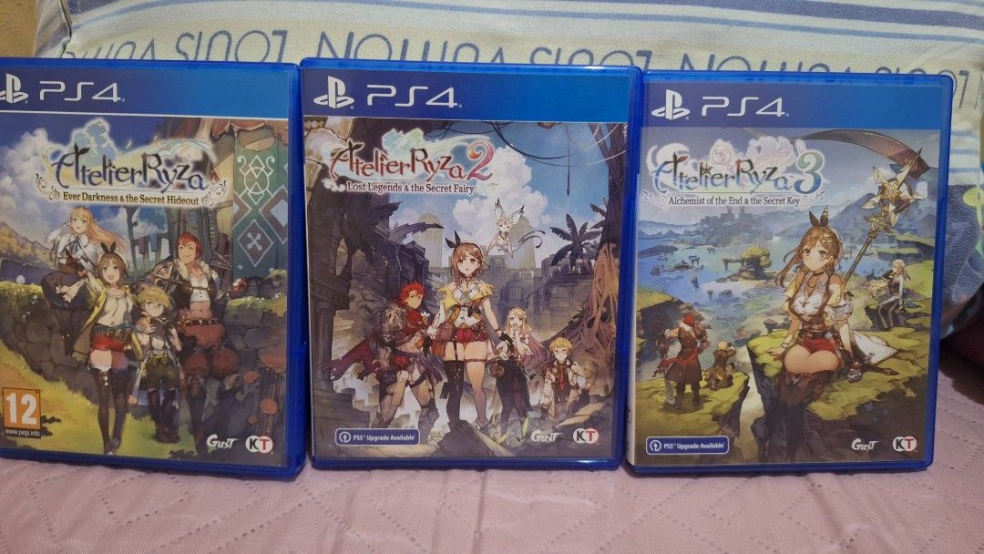 PS4/PS5 Atelier Ryza Trilogy Bundle, Video Gaming, Video Games ...